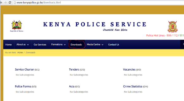 How to Download Police Abstract Forms