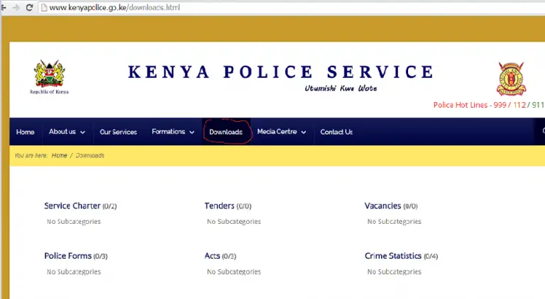 How to Download Police Abstract Forms